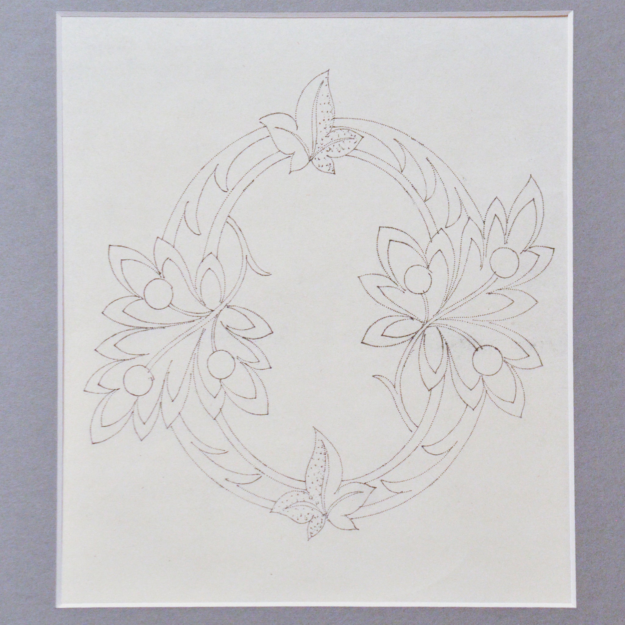 Hand Drawn Austrian "O" Monogram 11 x 14 Matted – Prints Charming Soho